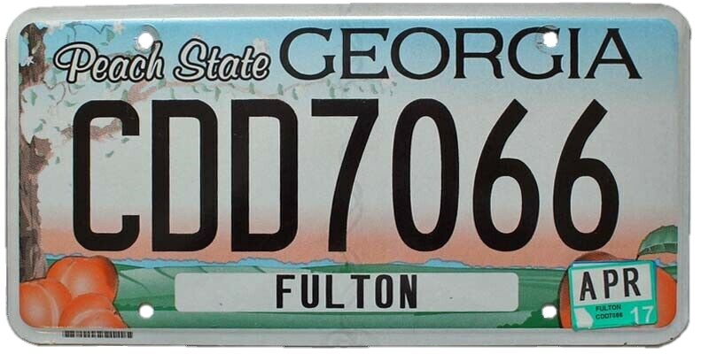 Georgia License Plate lookup with Premium VIN - GA - Premium Vin